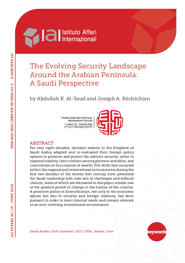 (PDF) The Evolving Security Landscape Around the Arabian Peninsula: A ...