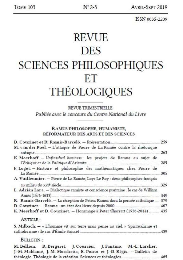 (PDF) Ramus philosophe, humaniste, réformateur des arts et des sciences ...
