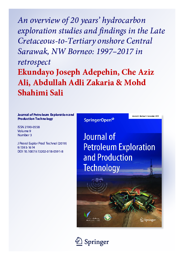 (PDF) An overview of 20 years’ hydrocarbon exploration studies and ...