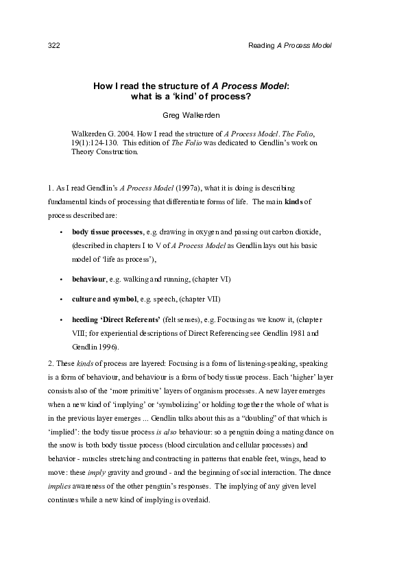(PDF) How I read the structure of A Process Model: what is a 'kind' of ...