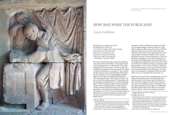 (PDF) How Bad Were the Publicans?