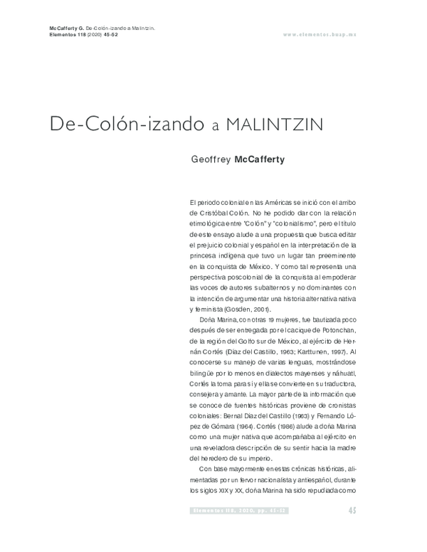 (PDF) 2020 De-Colon-izando a Malintzin.