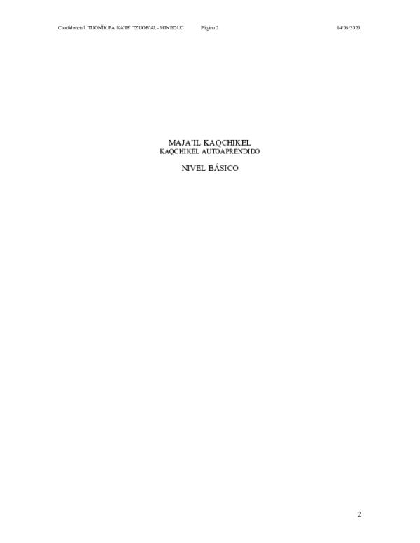 (DOC) MAJAIL KAQ BÁSICO actualizado.