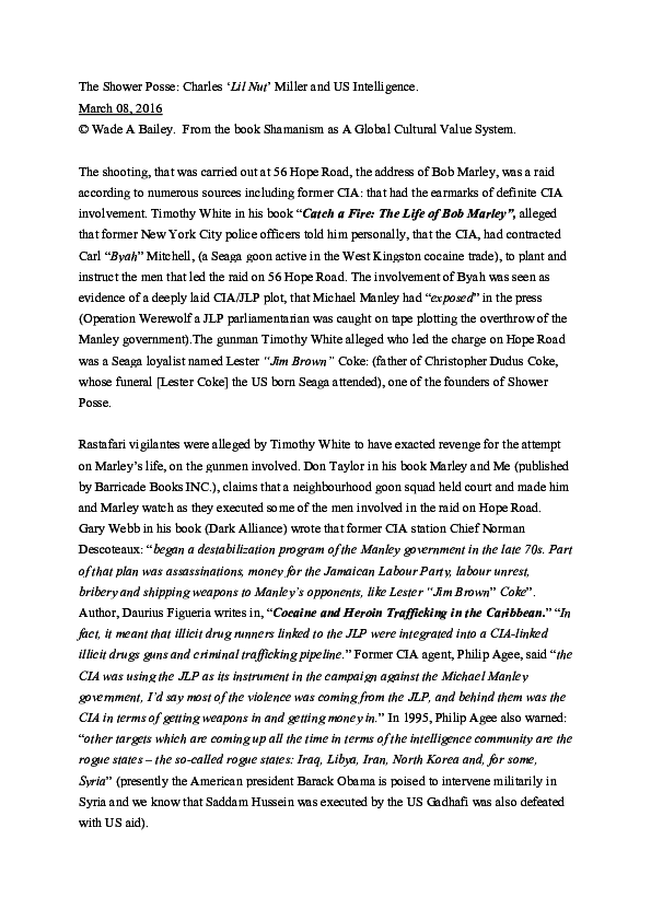 (PDF) The Shower Possee and Lil Nut.