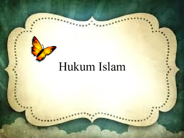 (PPT) Power Point Hukum Islam