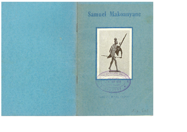 (PDF) Damant Samuel Makoanyane