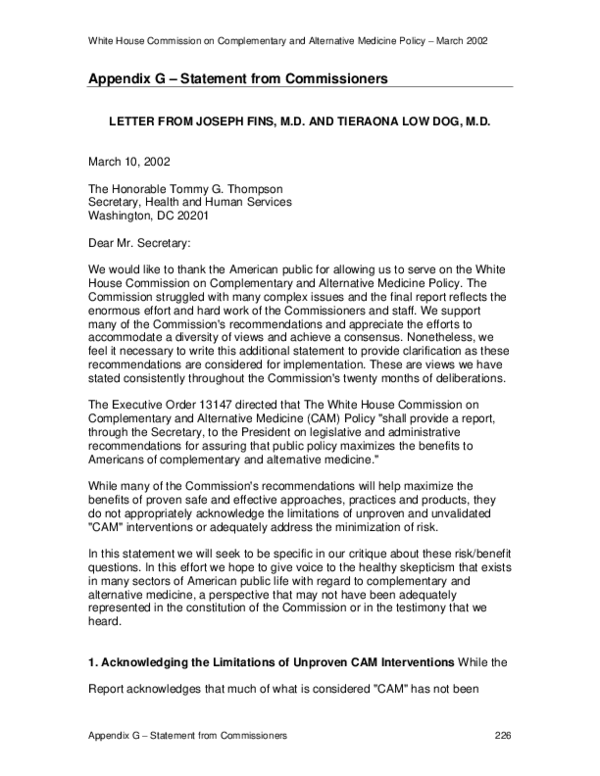 (PDF) Appendix G - Statement from Commissioners