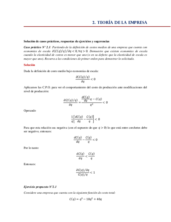 (PDF) 2. TEORÍA DE LA EMPRESA