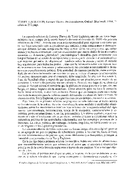 (PDF) Literary Theory An Introduction de Terry Eagleton