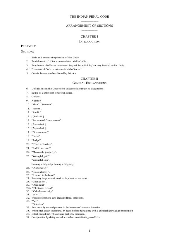 (PDF) The Indian Penal Code (1860)