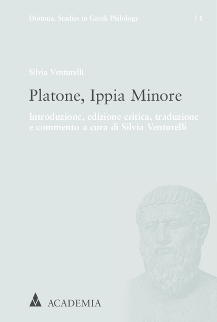 (PDF) Platone, Ippia Minore. Introduzione, edizione critica, traduzione ...