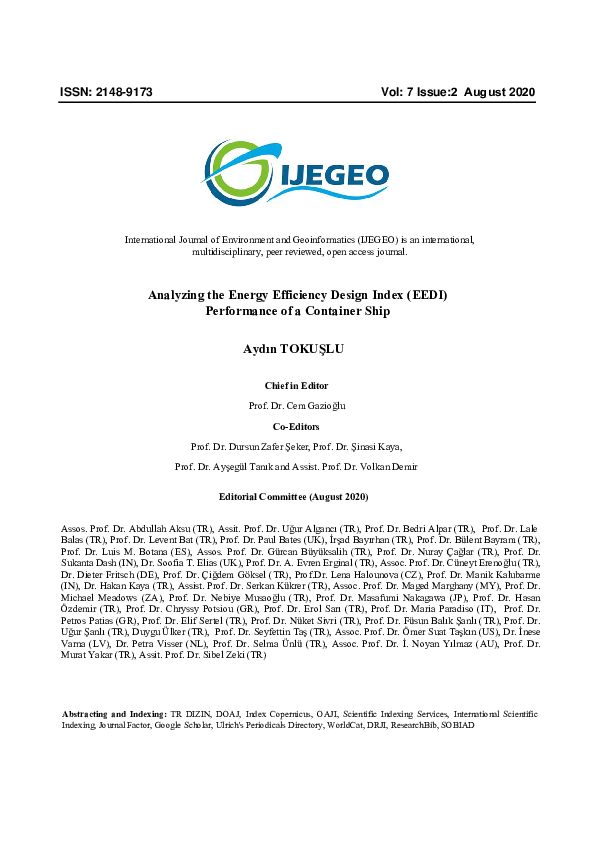 (PDF) Analyzing the Energy Efficiency Design Index (EEDI) Performance ...