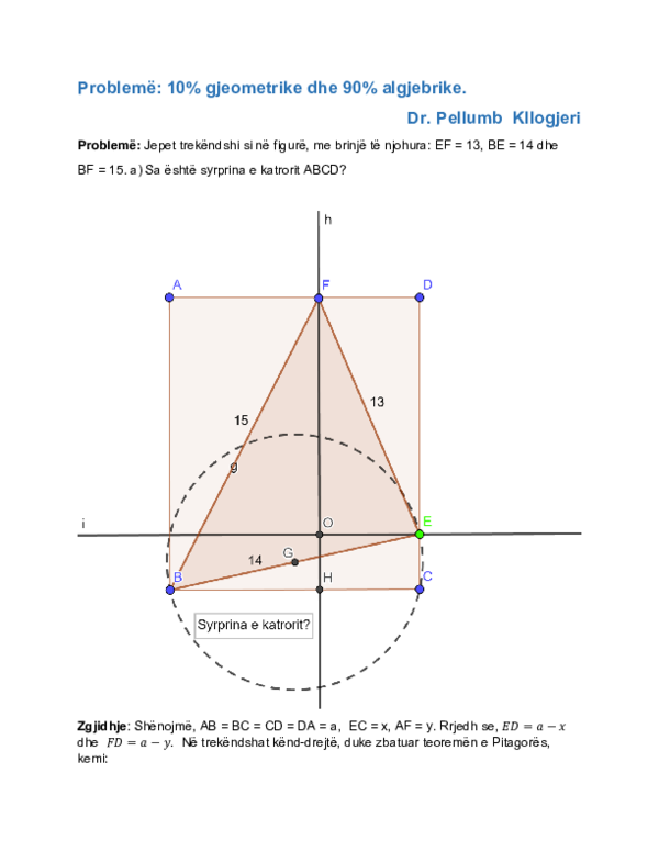 (PDF) Algjebra ne Gjeometri