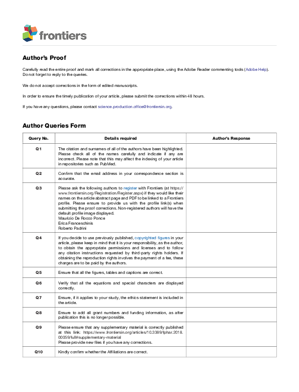 (PDF) Author Queries Form