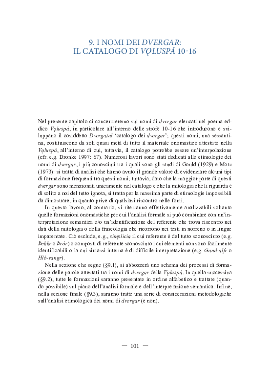 (PDF) 9. The names of the dvergar: an etymological dictionary of Old ...