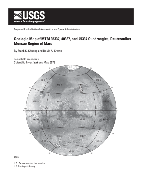 (PDF) Geologic Map of MTM 35337, 40337, and 45337 Quadrangles ...