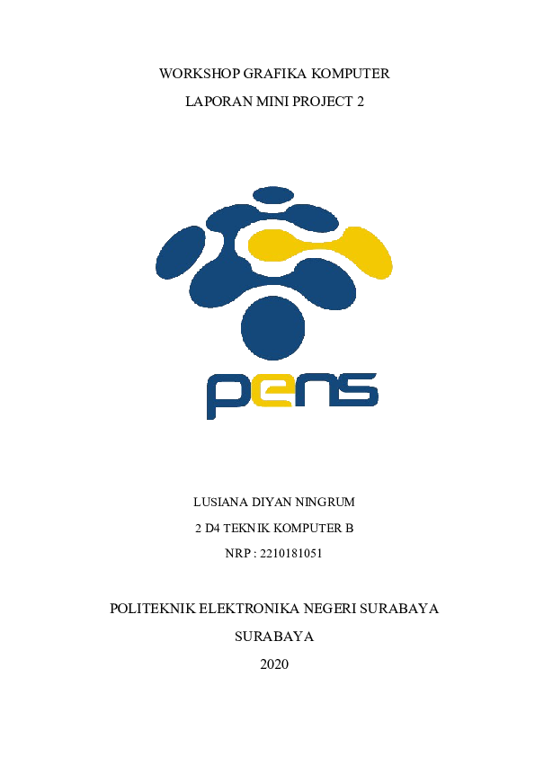 (DOC) Mini Project Grafika Komputer - GAMBAR RUMAH DAN SEKITAR