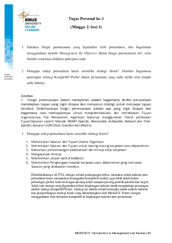 (DOC) Tugas Personal ke-1 (Minggu 2/ Sesi 3