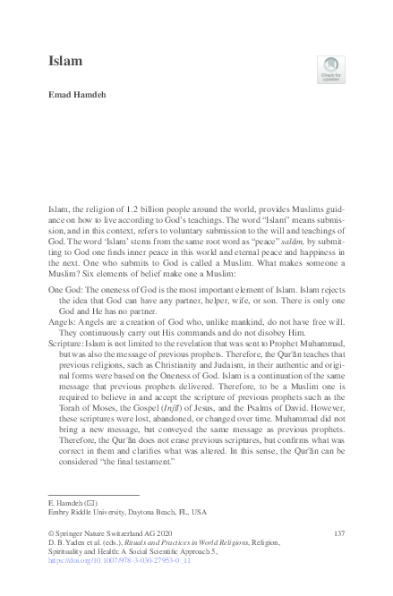 (PDF) Islam