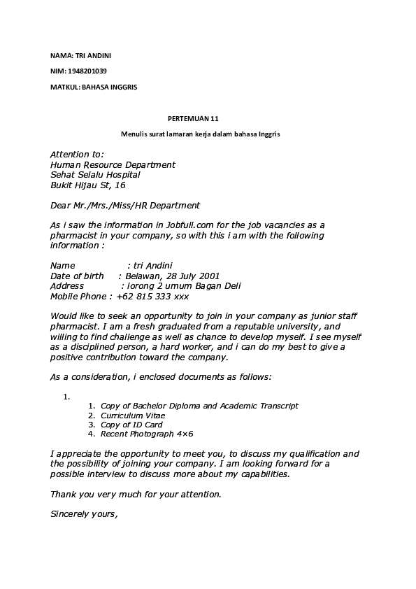 (DOC) NAMA: TRI ANDINI | Tri Andini - Academia.edu