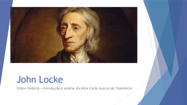 (PPT) John Locke - Apresentação