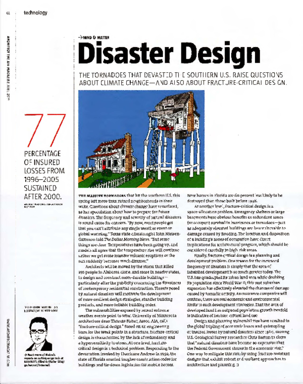 (PDF) Disaster Design