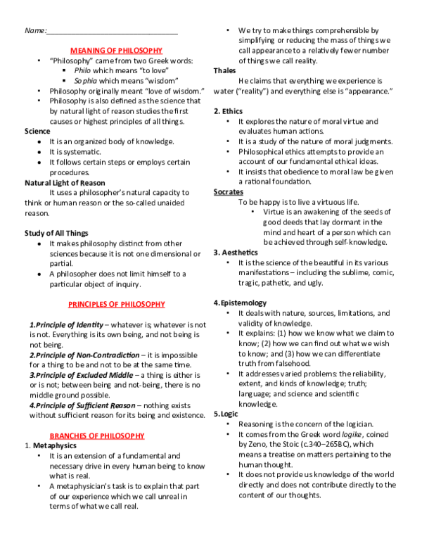 (DOC) 1st Quarter IPHP Notes