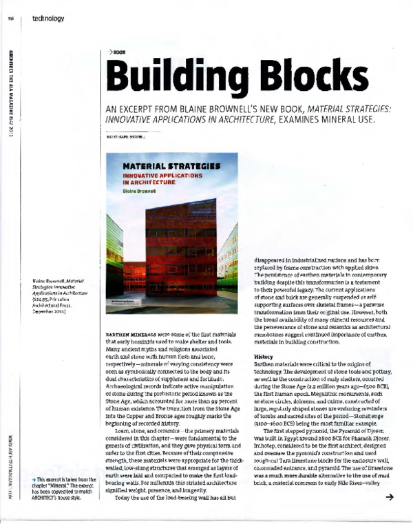(PDF) Building Blocks