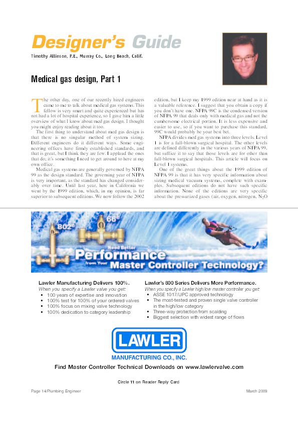 (PDF) Medical Gas Piping Design Part