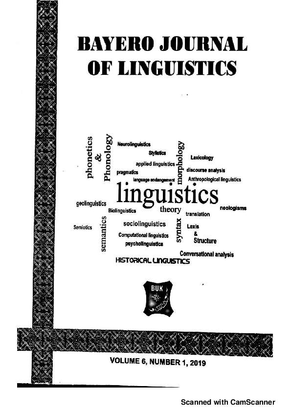 (PDF) The Study of Oculesics in Hausa Nonverbal Communication