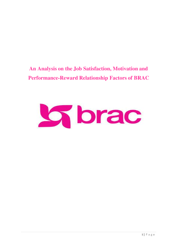(PDF) An Analysis on the Job Satisfaction, Motivation and Performance ...