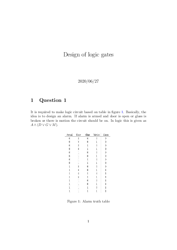(PDF) comp arch - Design of logic gates