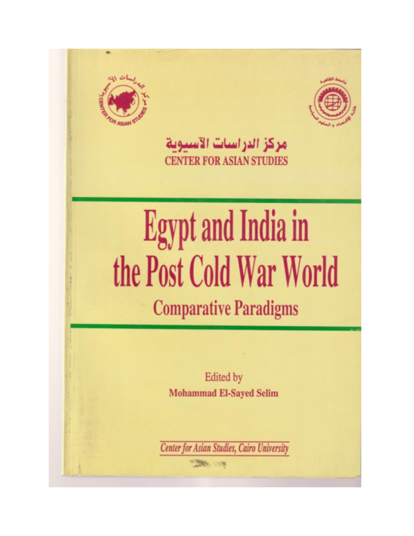 (PDF) Transforming Egypt’s regional role: the impact of the new Middle ...