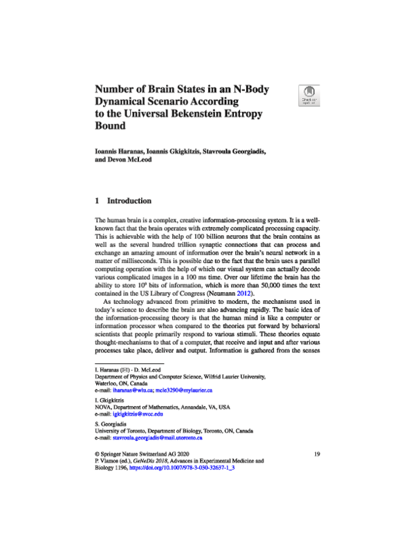 (PDF) Number of Brain States in an N-Body Dynamical Scenario According ...