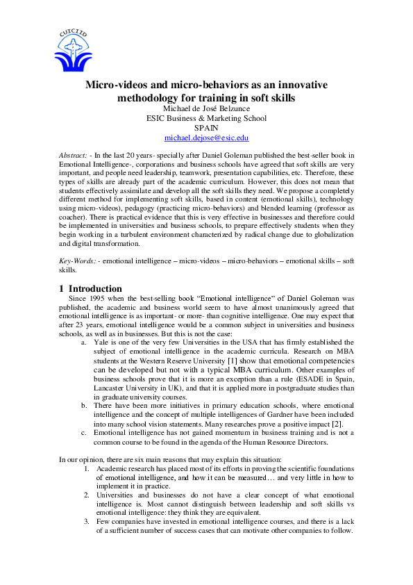 (PDF) Micro-videos and micro-behaviors as an innovative methodology for ...