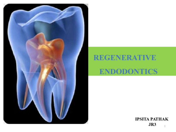 (PPT) REGENERATIVE ENDODONTICS