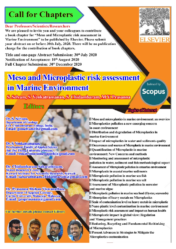 (PDF) Meso and Microplastic risk assessment in Marine Environment