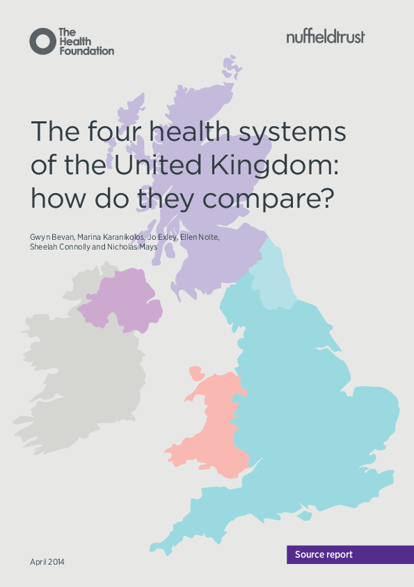 (PDF) The four health systems of the United Kingdom: how do they compare?