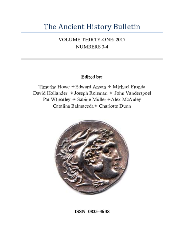 (PDF) Nabis of Sparta: Heir to Agis IV and Kleomenes III?