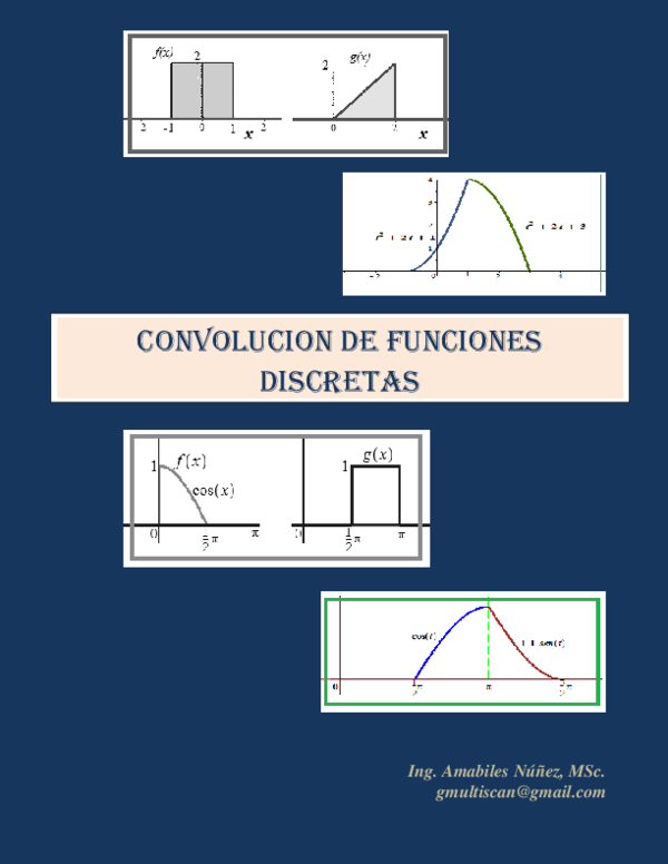 (PDF) Convolucion Funciones Discretas