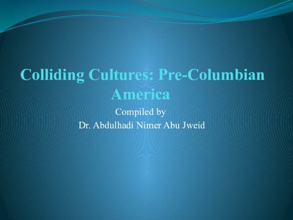 (PPT) Pre-Columbian America