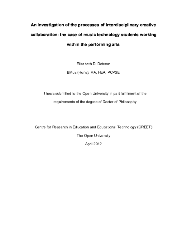 (PDF) Full PhD Thesis: An investigation of the processes of ...