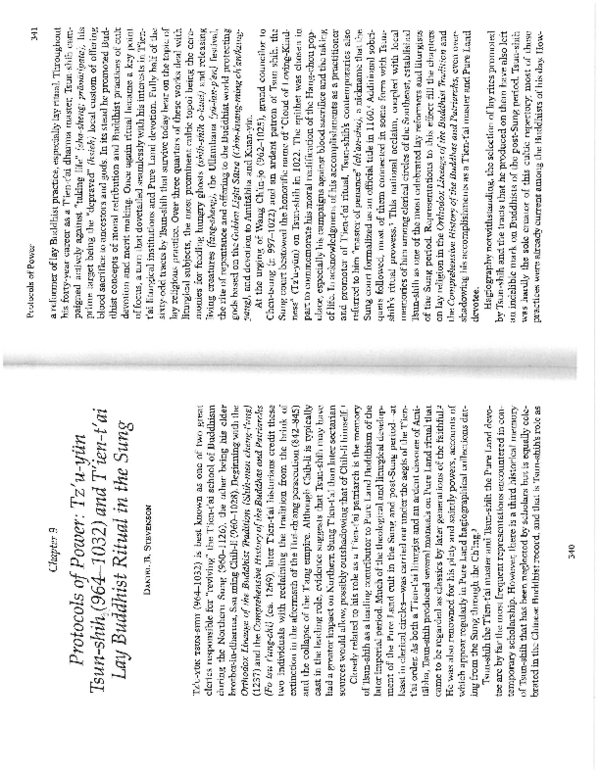 (PDF) Tz'u-yün Tsun-shih (964-1032) and T’ien-t’ai Lay Buddhist Ritual ...