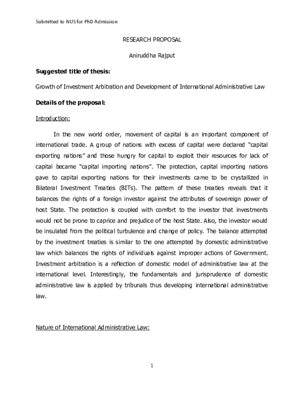 (DOC) PhD Research Proposal