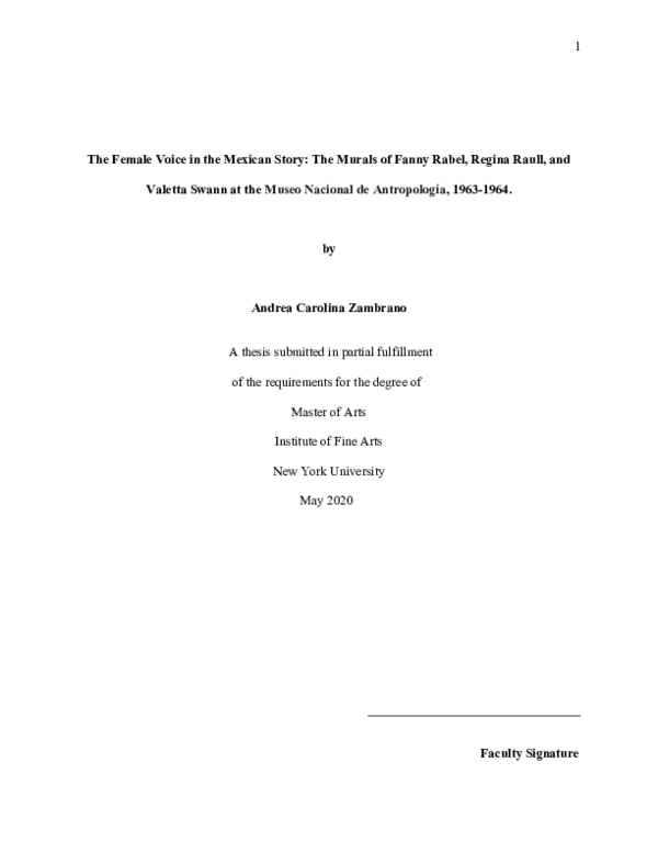(PDF) The Female Voice in the Mexican Story: The Murals of Fanny Rabel ...