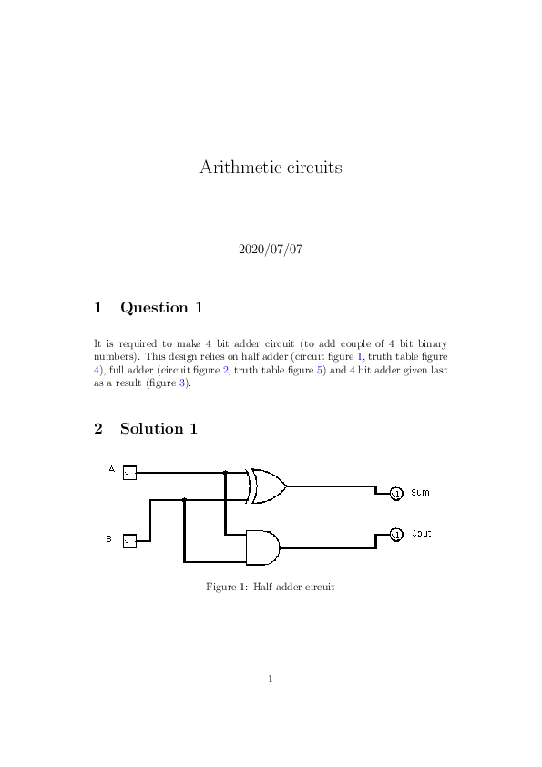 (PDF) comp arch - Arithmetic circuits