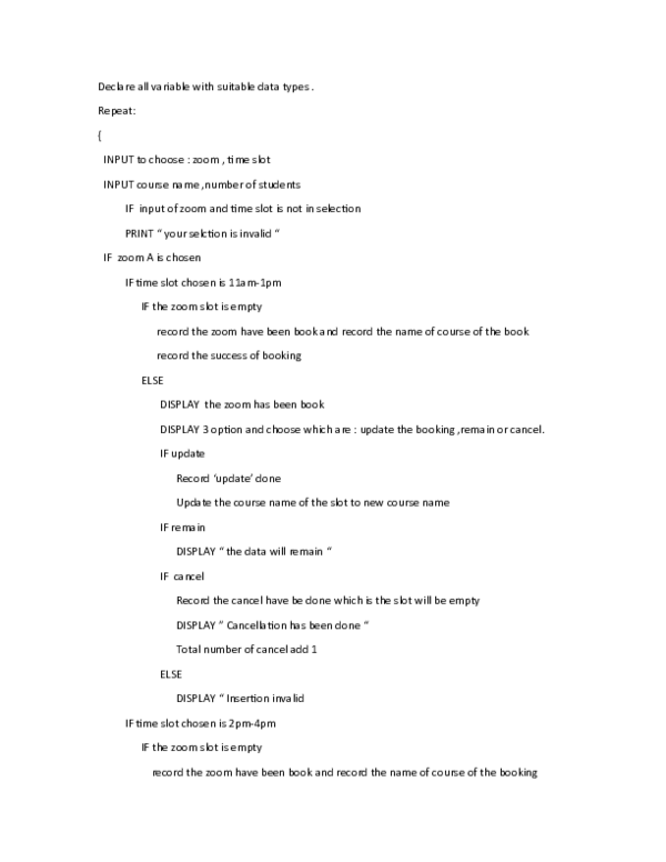 (DOC) Pseudocode | Chng Wei Long - Academia.edu