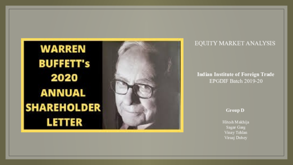 (PPT) Warren Buffet Letter
