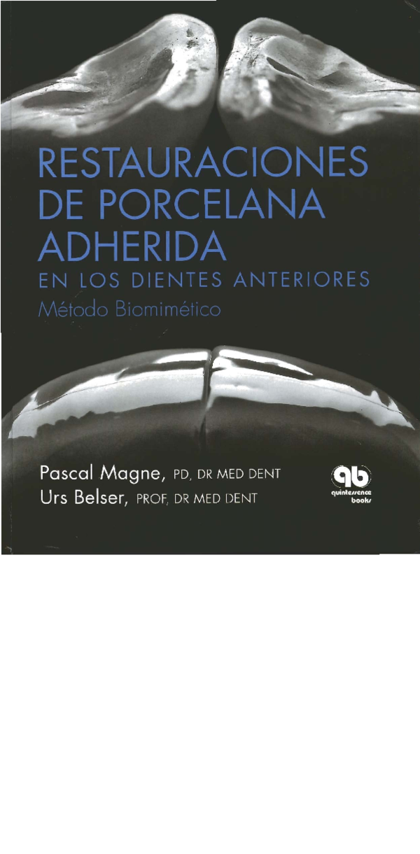 (PDF) Porcelana adherida Pascal Magne
