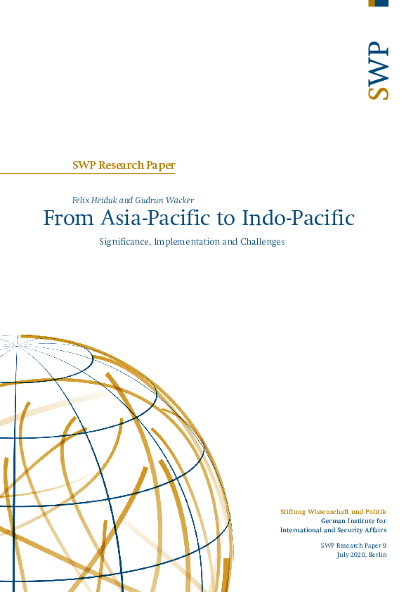 Pdf From Asia Pacific To Indo Pacific Significance Implementation